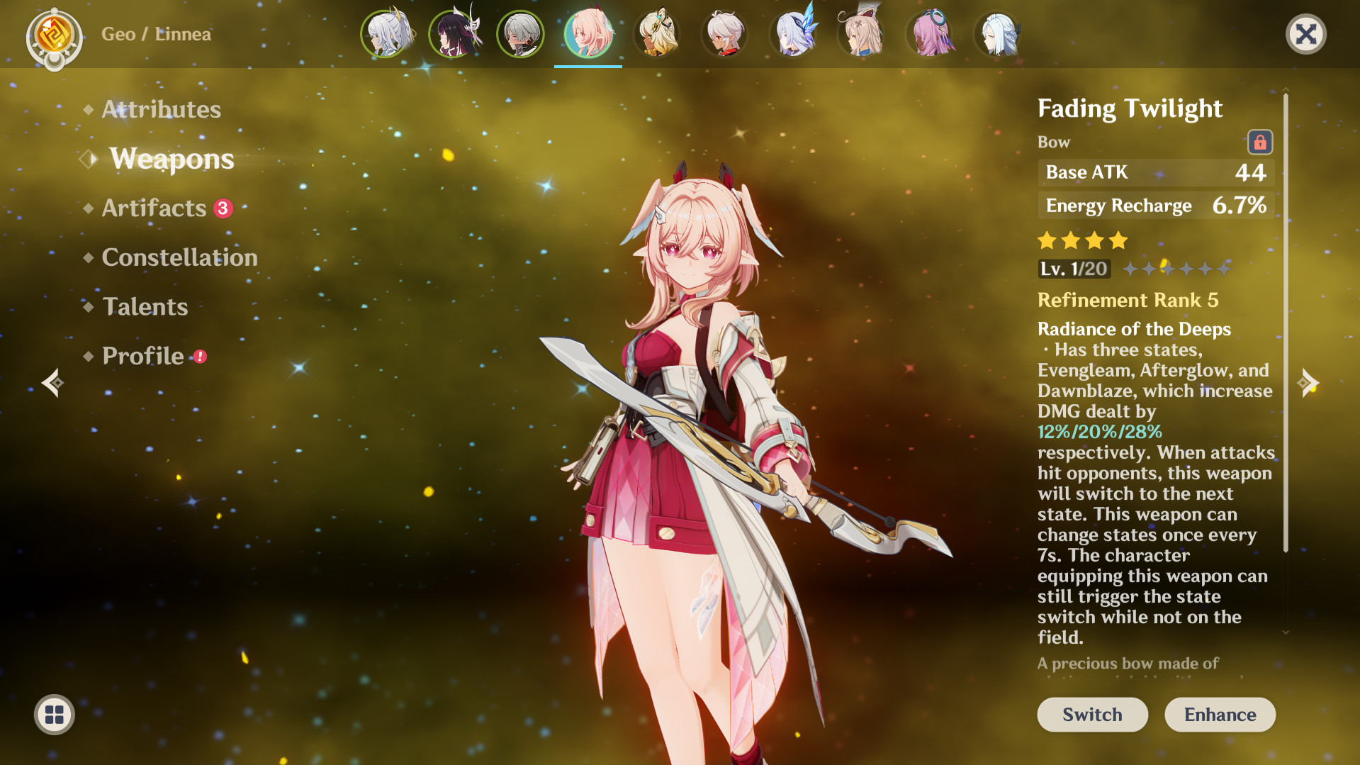 Linnea: Pretty in Pink Mod for Genshin Impact | GI Mods