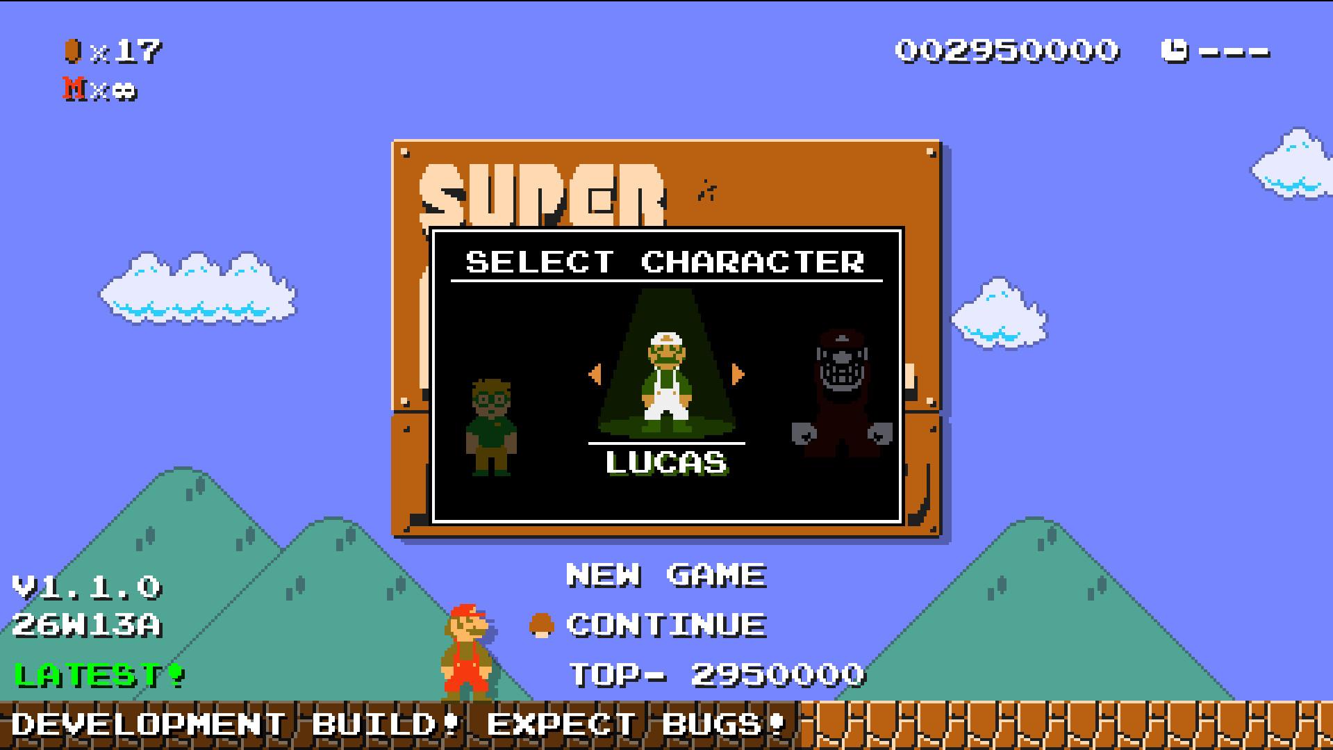Mario '85 Character Pack: MX and Lucas Mod for Super Mario Bros ...