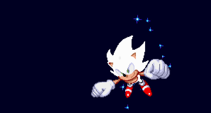 Hyper Sonic In TT16Bit (Final Update) Mod for Sonic Triple Trouble 16 ...
