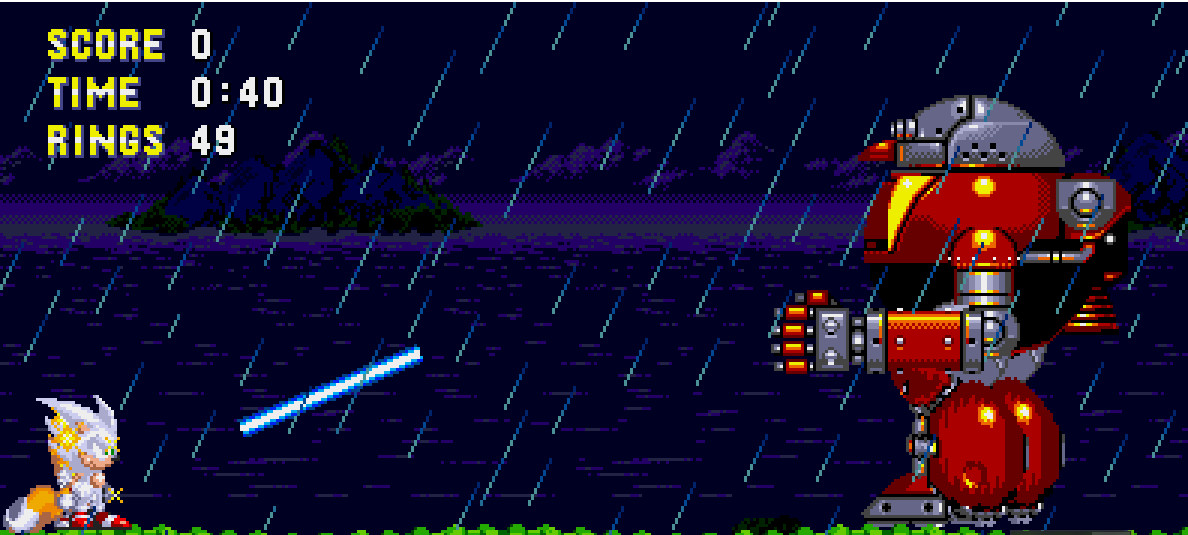 Hyper Sonic In TT16Bit (Final Update) Mod for Sonic Triple Trouble 16 ...