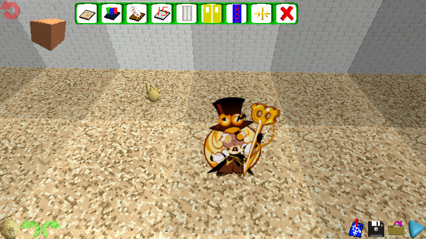 Timekeeper cookie and croissant cookie in BB+ Mod for Baldi's Basics ...