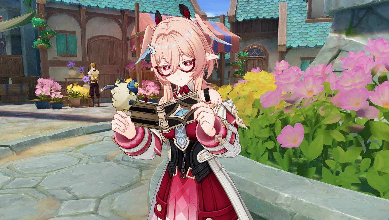 Linnea Glasses Mod for Genshin Impact | GI Mods