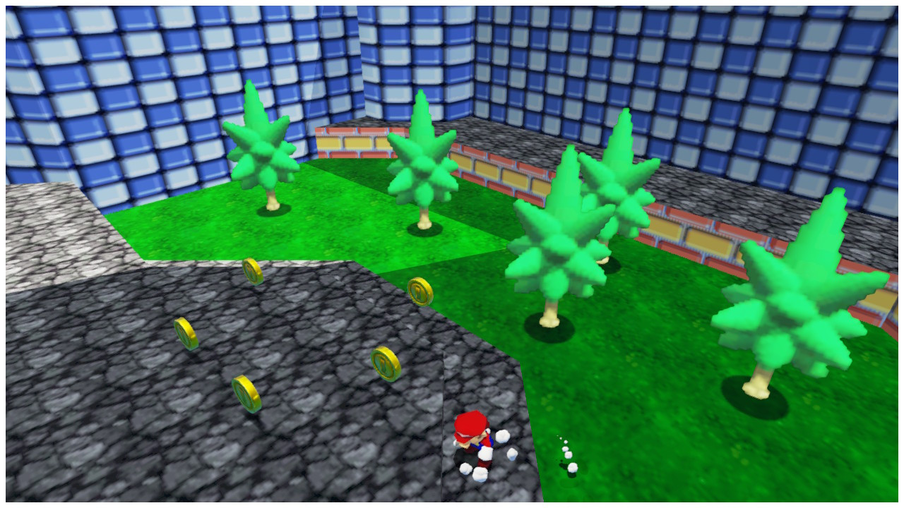 Beta Castle Courtyard Mod for Super Mario Odyssey | SMO Mods