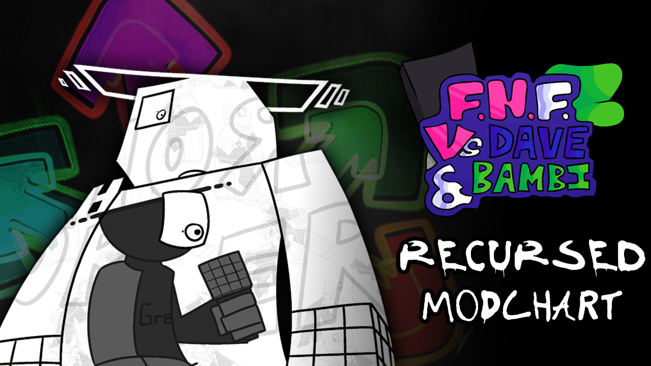 RECURSED Modchart (fan project) Mod for Friday Night Funkin' | FNF Mods