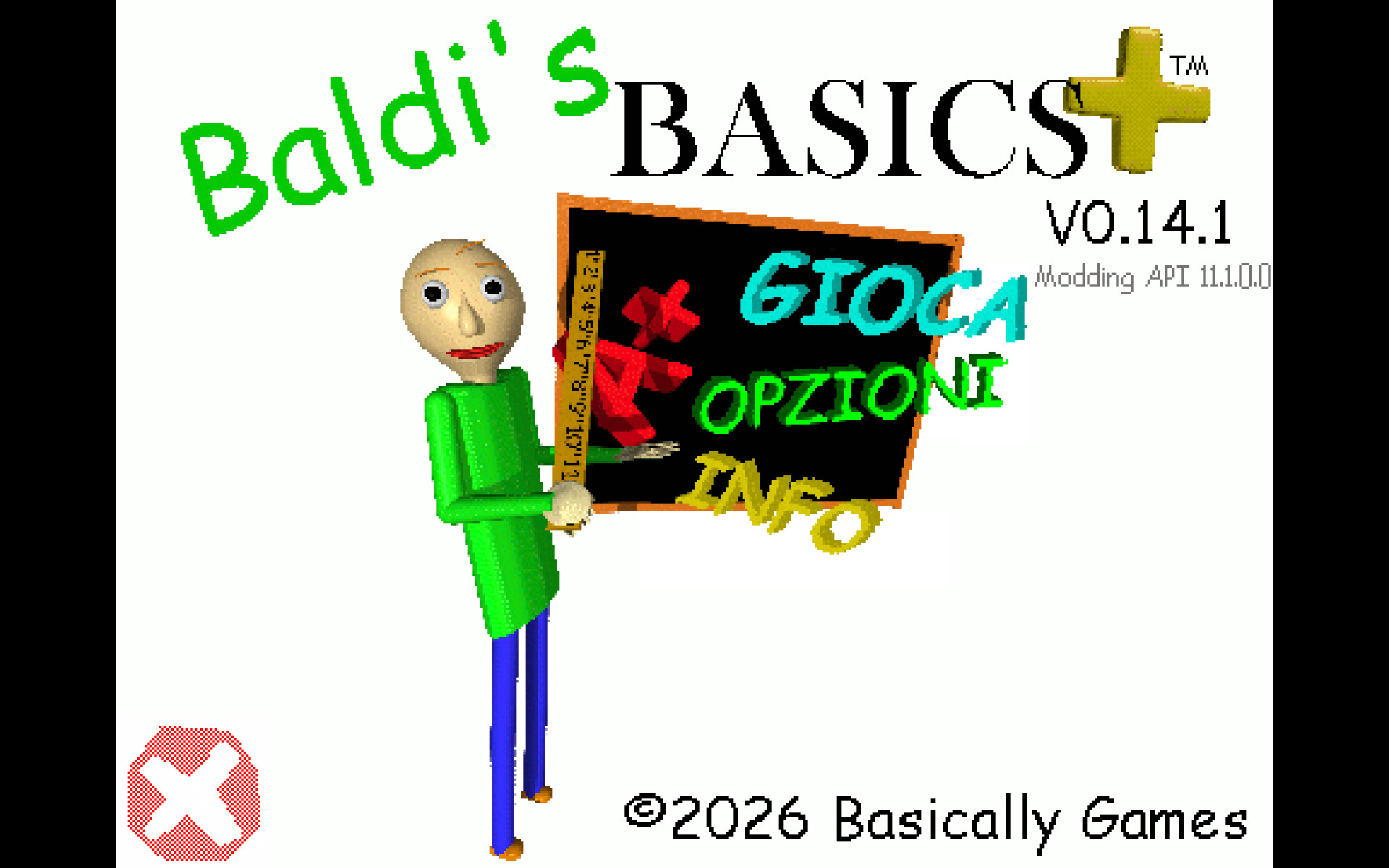 [0.14.X] BB+ Italian Translation Pack Mod for Baldi's Basics | Baldi Mods