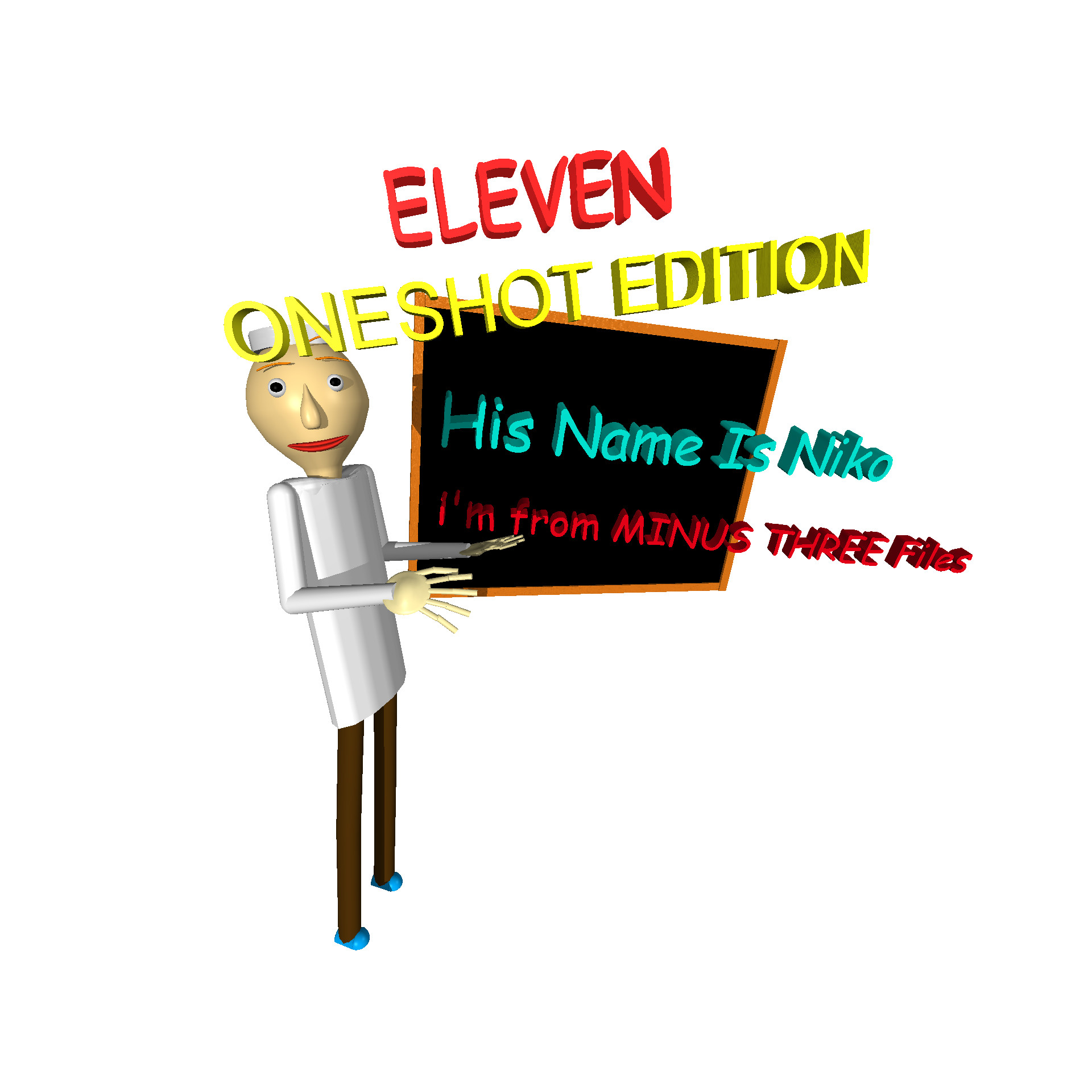 Niko And The 11 From Minus Three's Files Mod Mod for Baldi's Basics ...