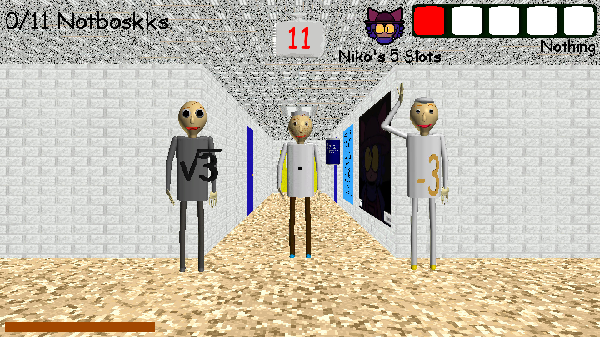 Niko And The 11 From Minus Three's Files Mod Mod for Baldi's Basics ...