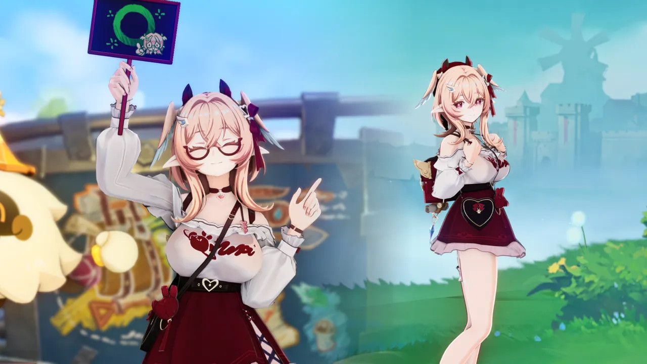 Springtime Romance Linnea Mod for Genshin Impact | GI Mods