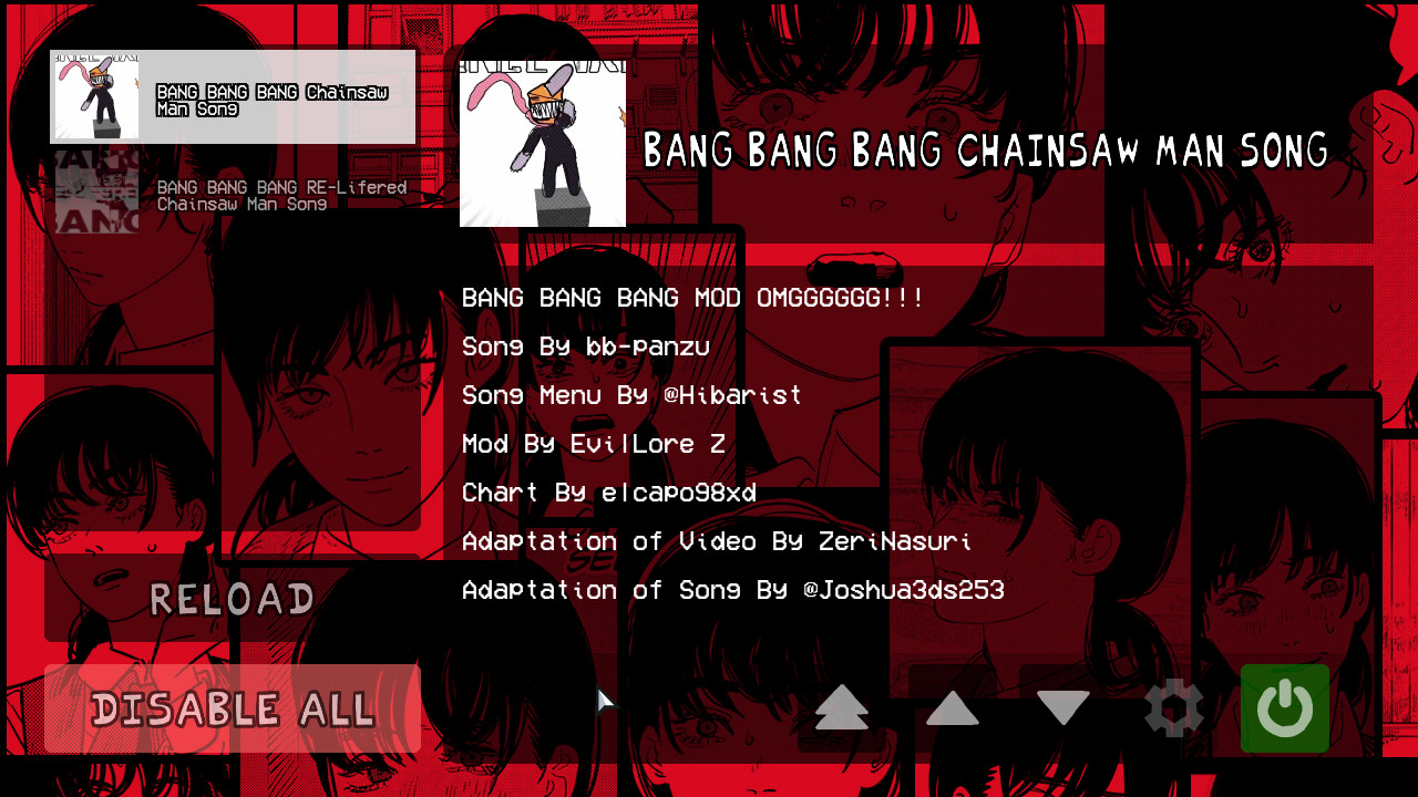 BANG BANG BANG RE-Lifered - Chainsaw Man Song Mod for Friday Night ...