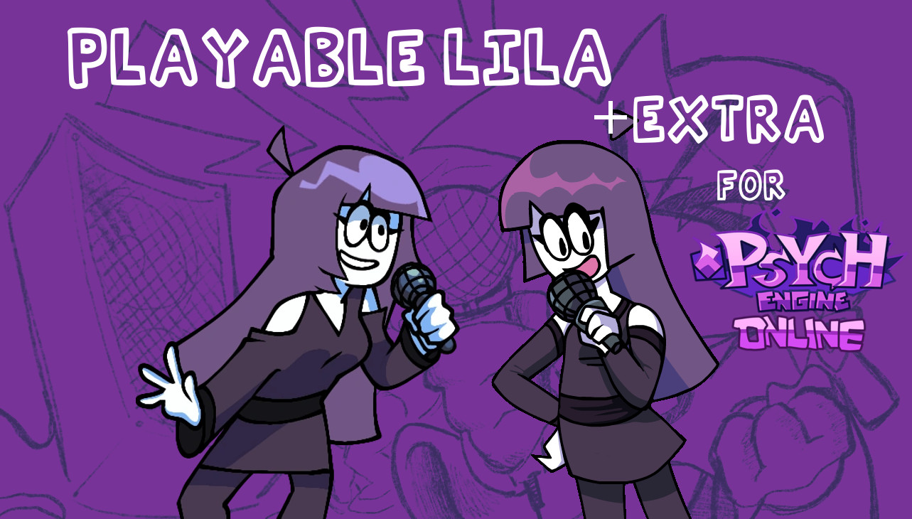 Playable Lila [Psych Online] Mod for Friday Night Funkin' | FNF Mods