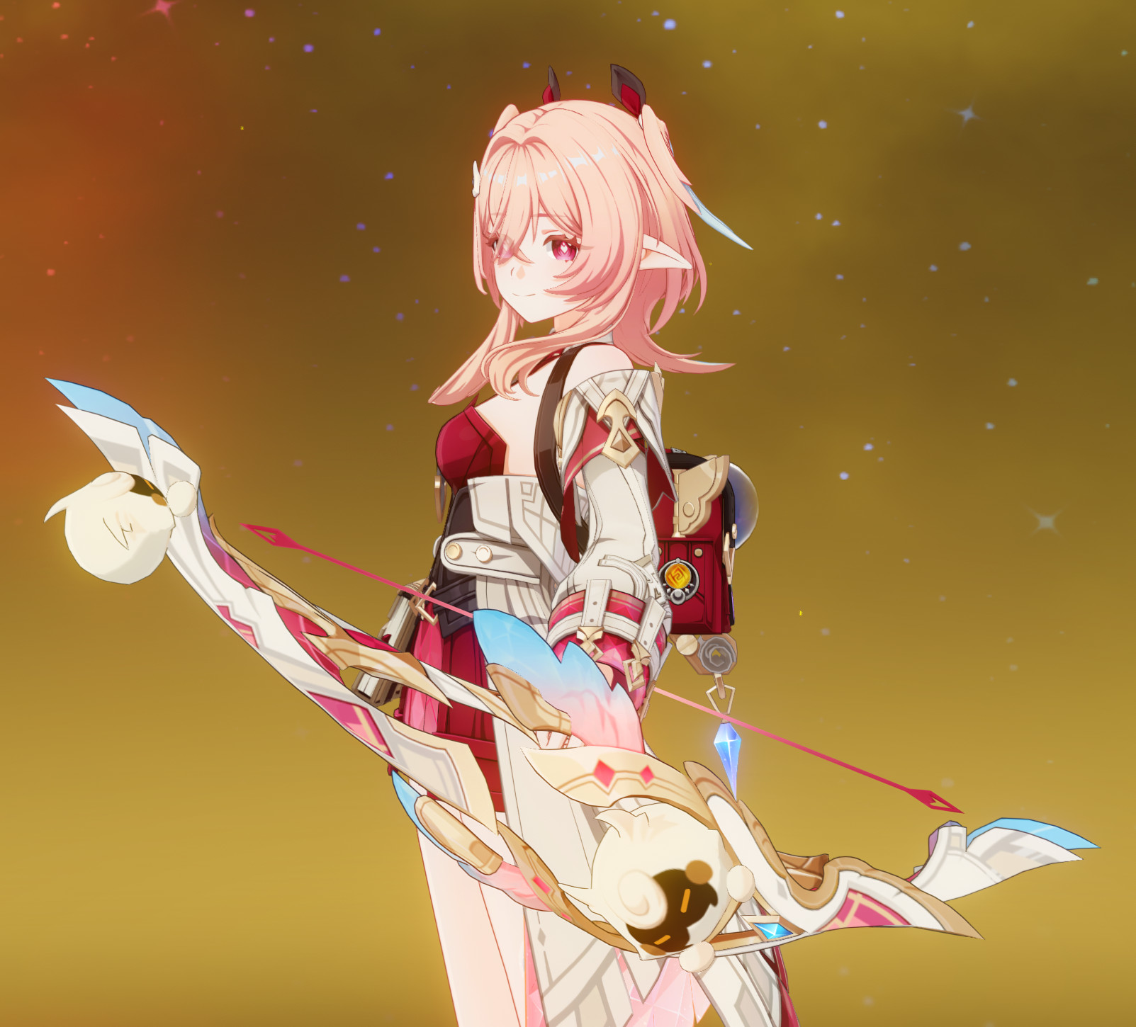 Golden Frostbound Oath for Linnea (toggles) Mod for Genshin Impact | GI ...