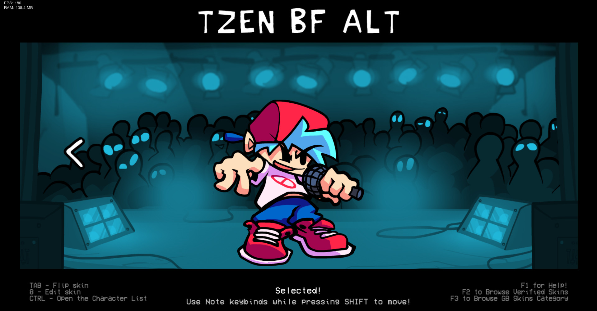 Tzen BF with Alt anims Psych Online Skin Mod for Friday Night Funkin ...