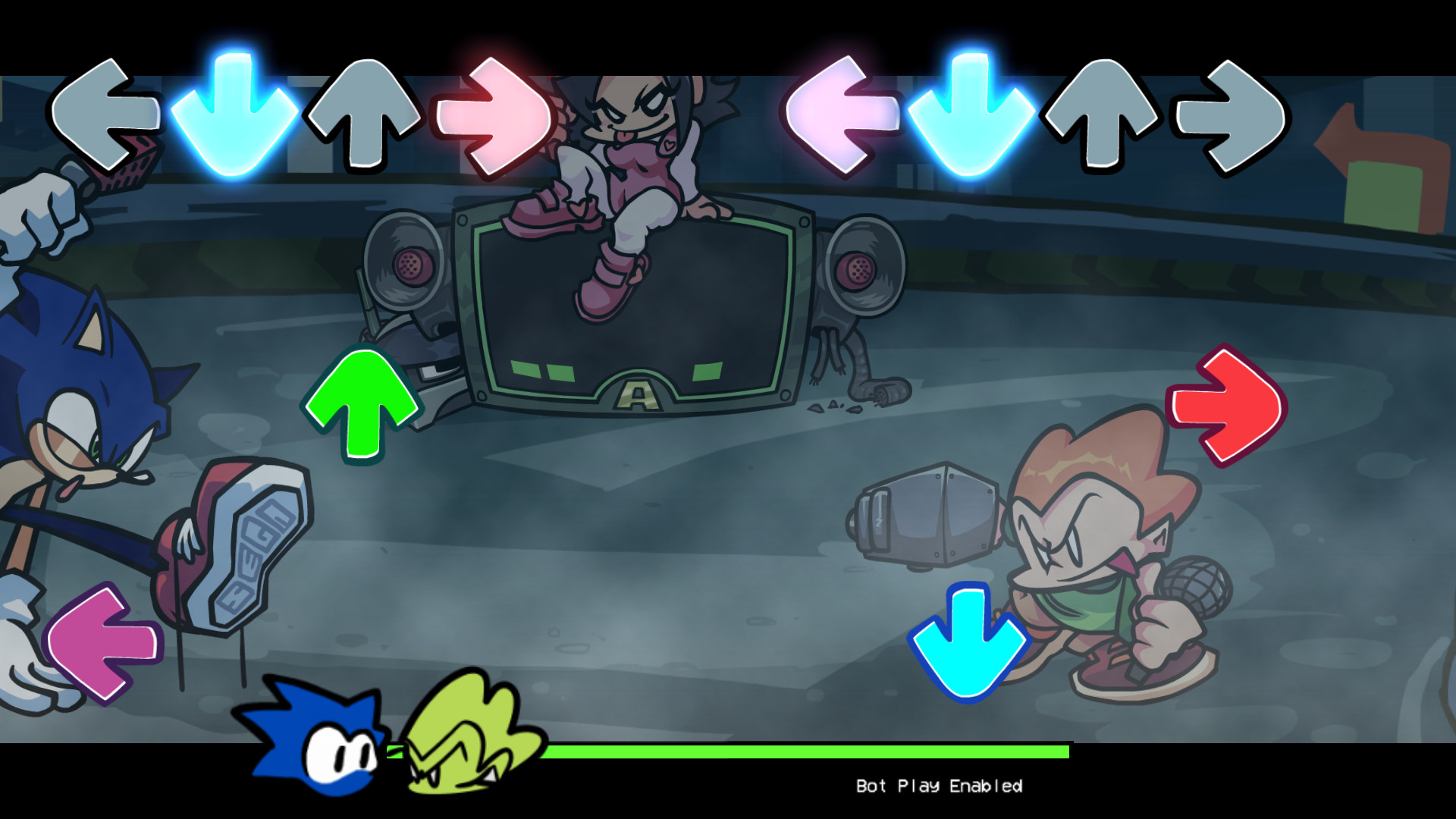 Sonic's Freaky Friday (1.0 RELEASE) Mod for Friday Night Funkin' | FNF Mods