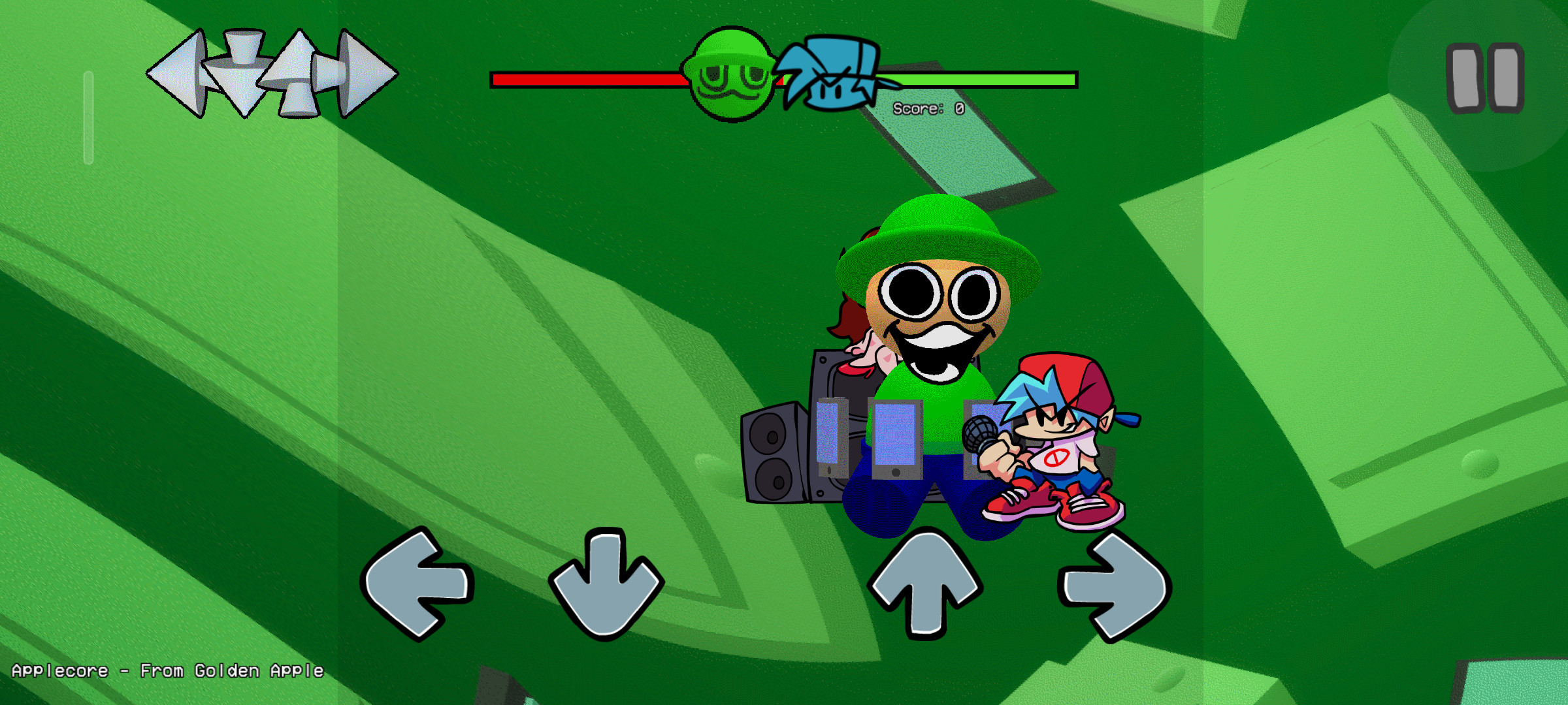 APPLECORE V-Slice/BASE GAME PORT Mod for Friday Night Funkin' | FNF Mods