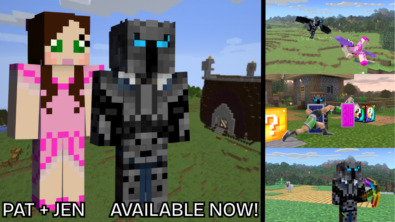 PopularMMOs + GamingWithJen Skin Mod Mod for Super Smash Bros. Ultimate ...