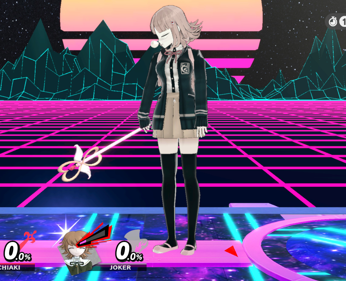 Chiaki Nanami (Remake with alts!) Mod for Super Smash Bros. Ultimate ...