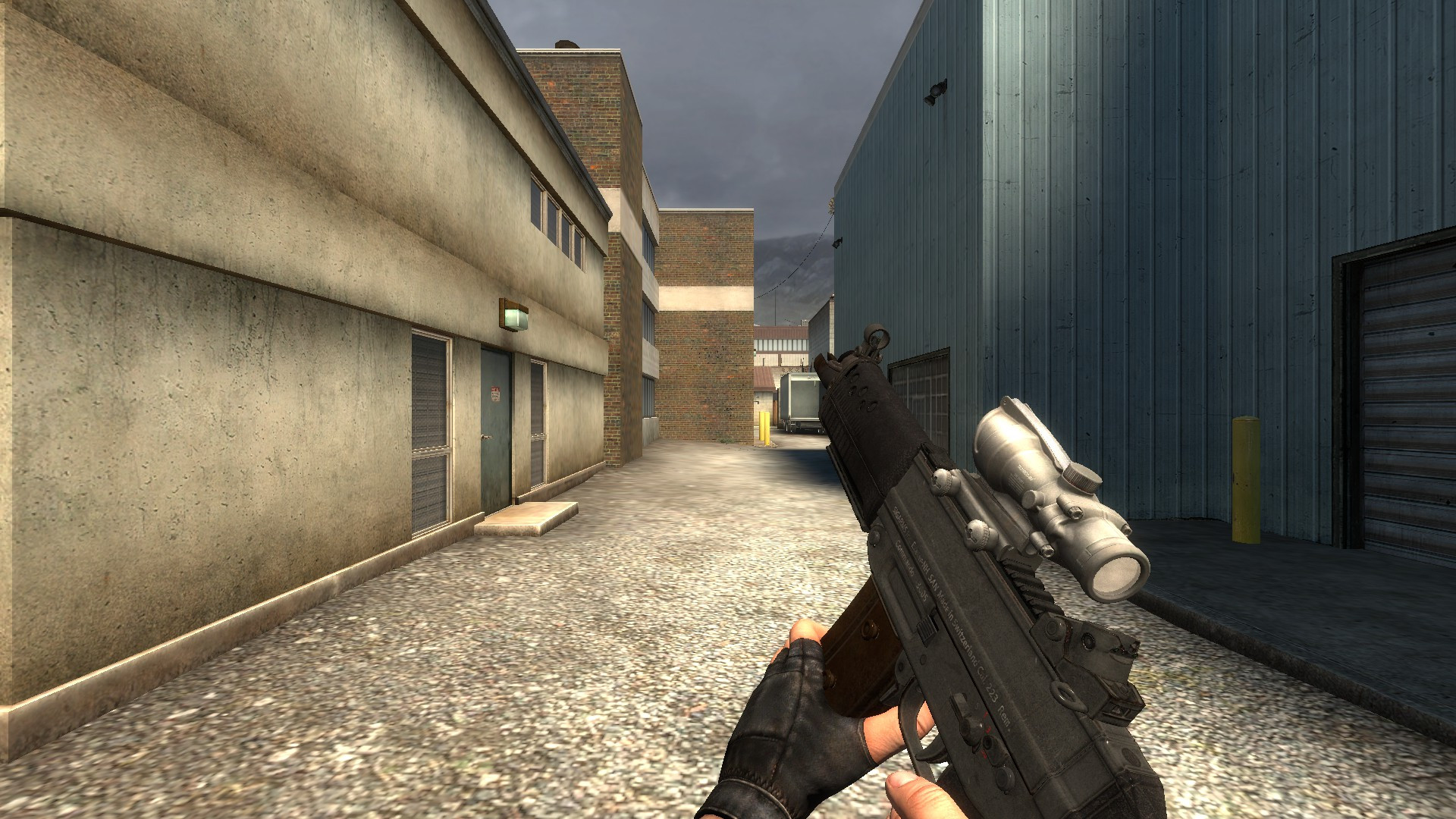 Krycek's SG552 on DCS Animations Mod for Counter-Strike: Source | CS:S Mods