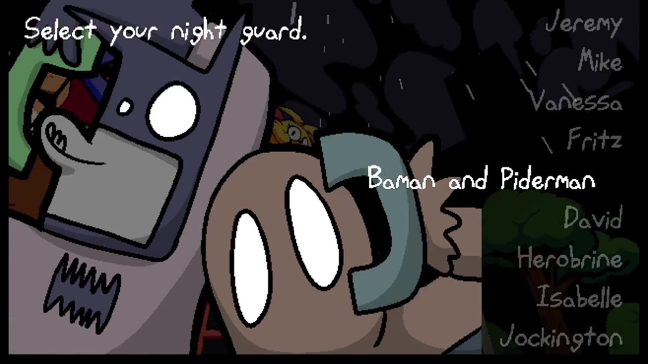 Baman and Piderman Get Da New Job Mod for Five Nights at Frickbear's 3 ...