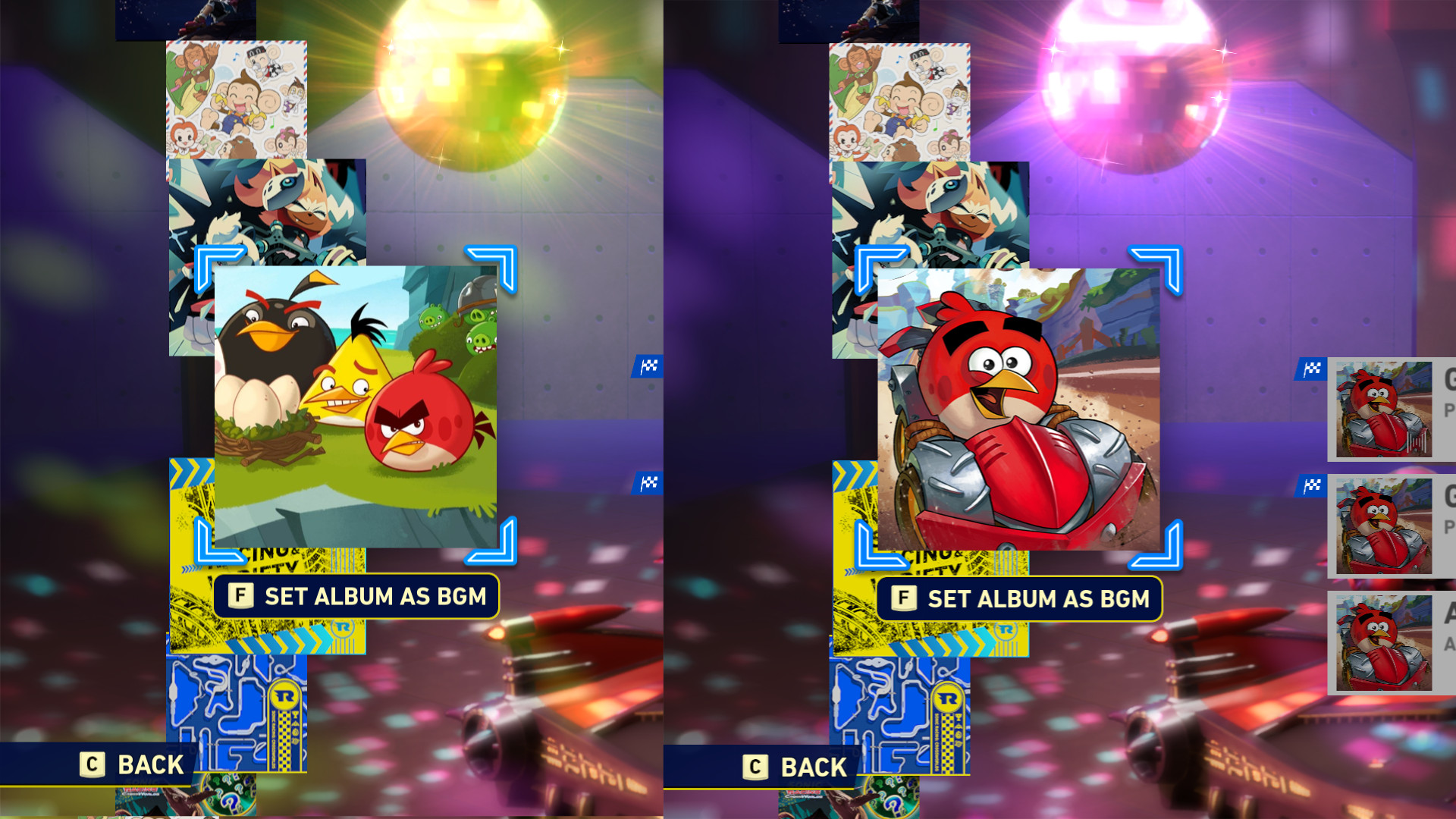 Better Jukebox Album Covers Mod for Sonic Racing: CrossWorlds | SR:CW Mods