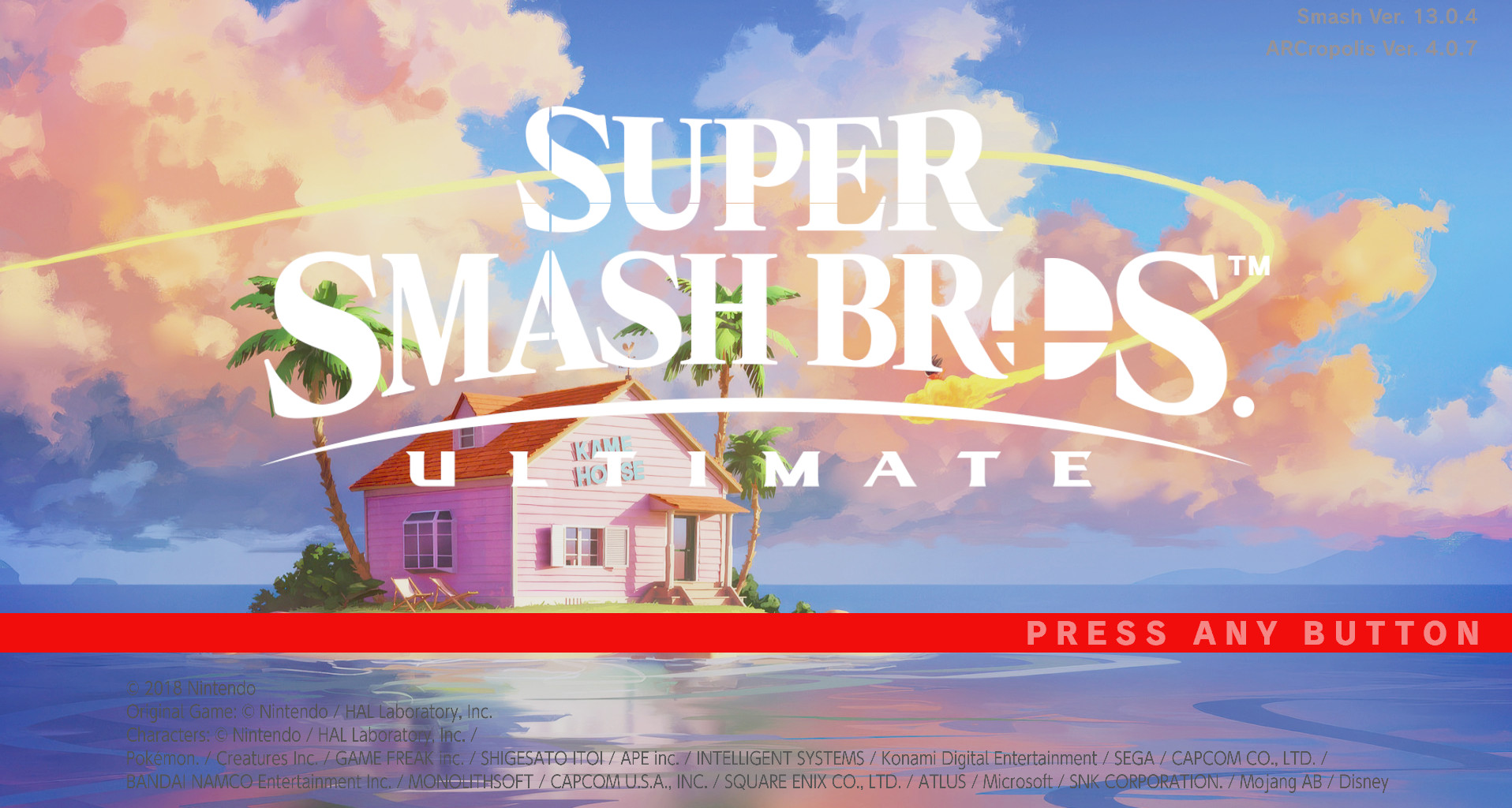 DB Themed Hexagon CSS And Title Screen Mod for Super Smash Bros ...