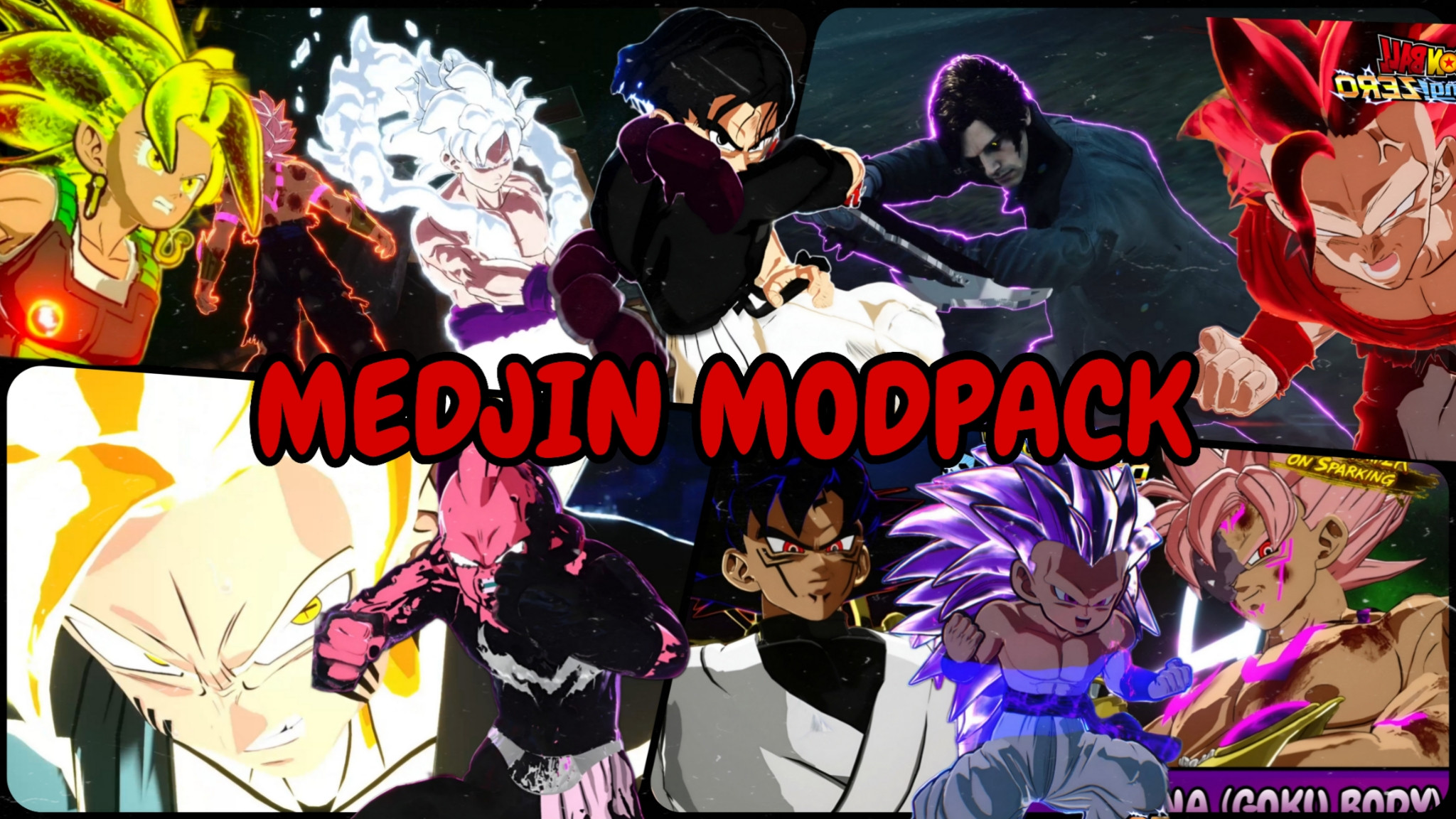 MEDJIN COSTUME MODPACK Mod for Dragon Ball: Sparking! ZERO | DBSZ Mods