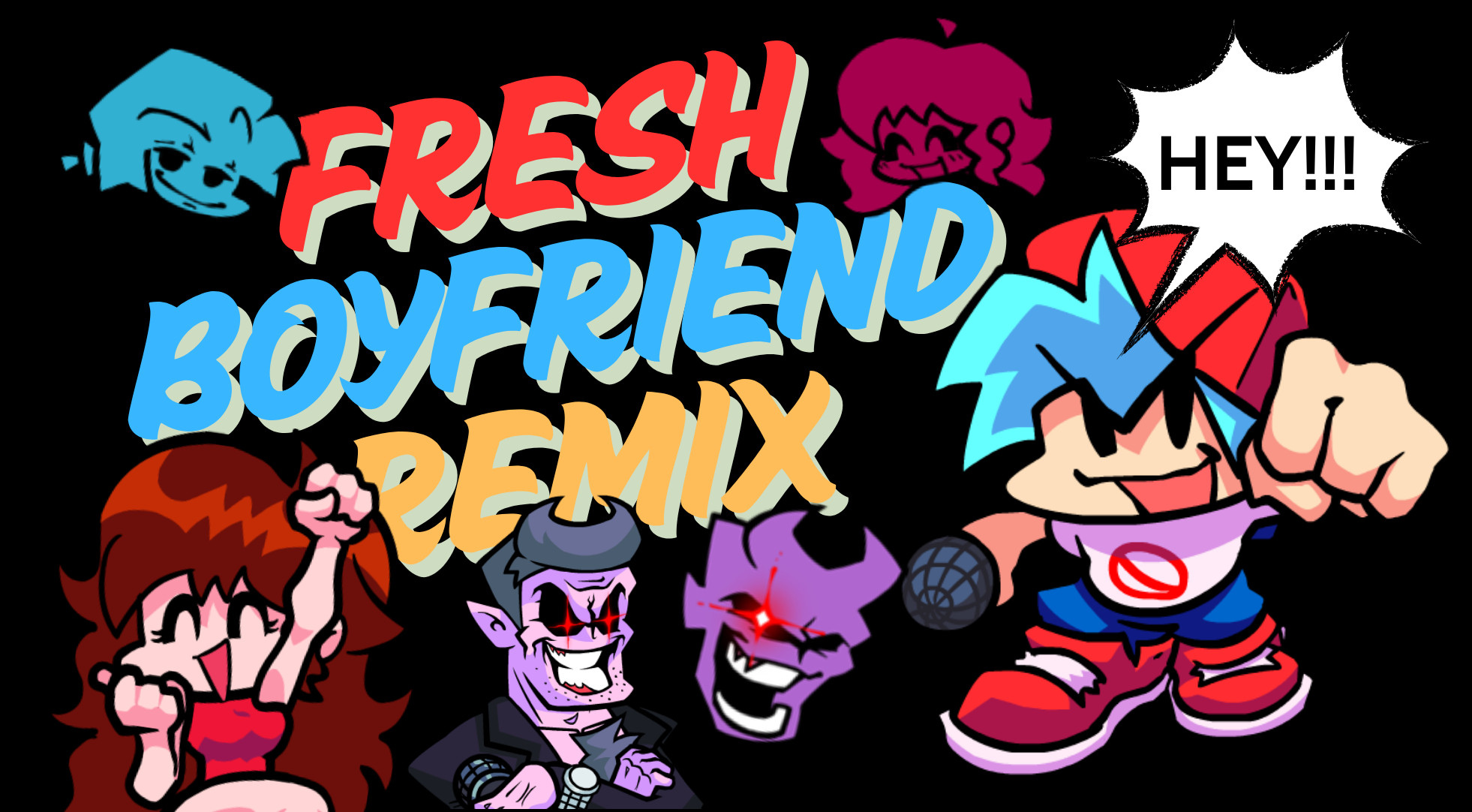 FRESH BOYFRIEND REMIX CHARTED UPDATE Mod for Friday Night Funkin' | FNF ...