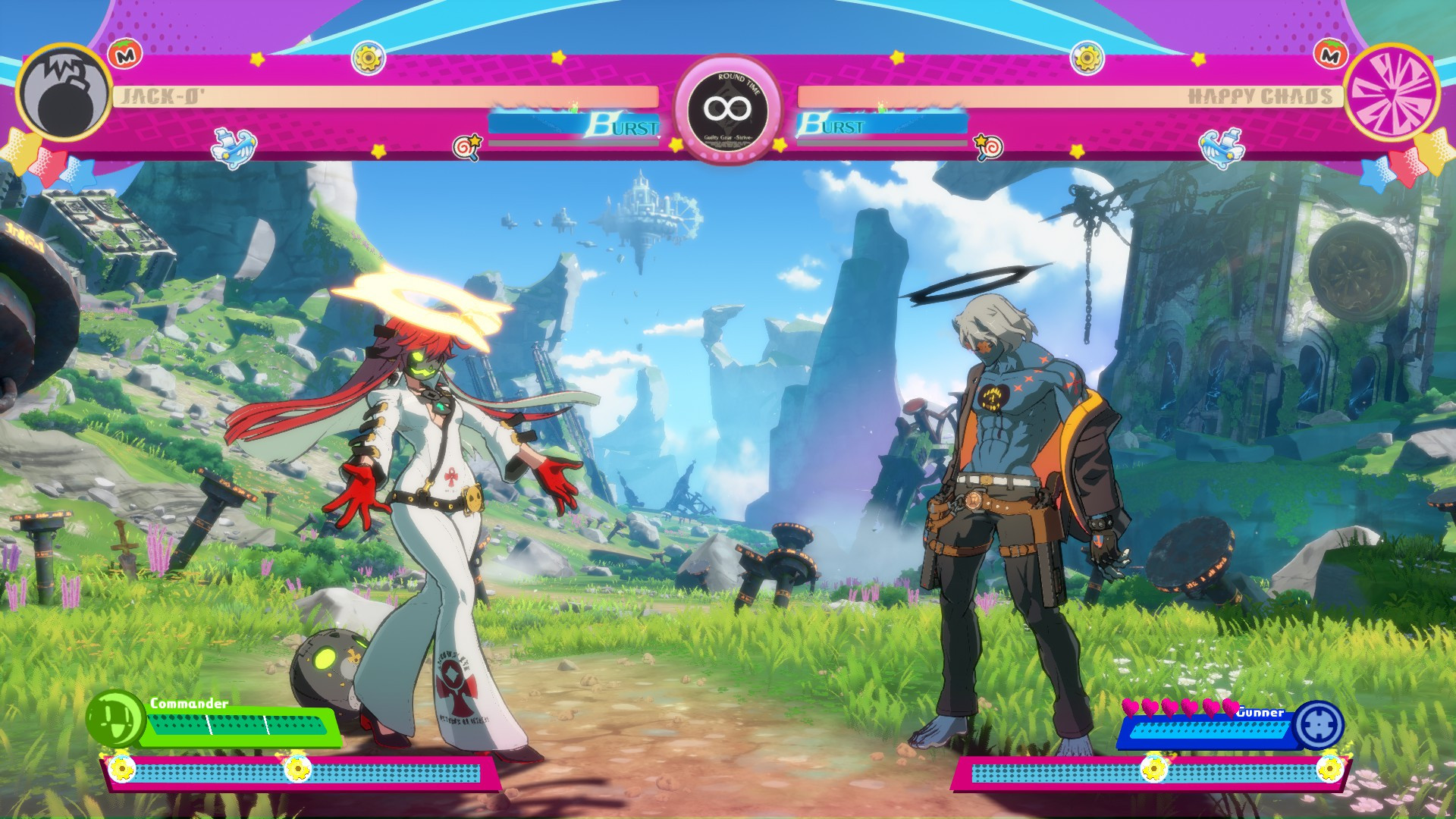 KIRBY STAR ALLIES HUD Mod for GUILTY GEAR -STRIVE- | GGST Mods