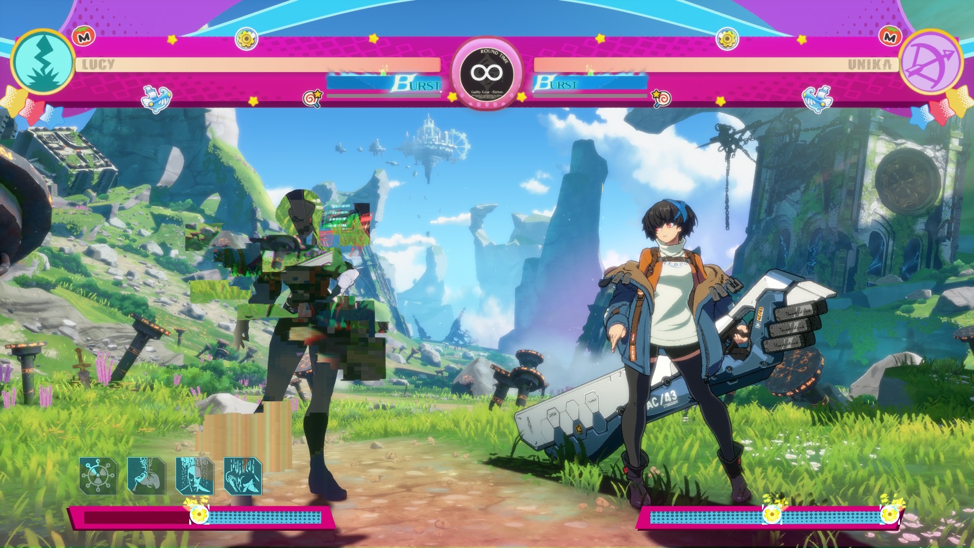 KIRBY STAR ALLIES HUD Mod for GUILTY GEAR -STRIVE- | GGST Mods