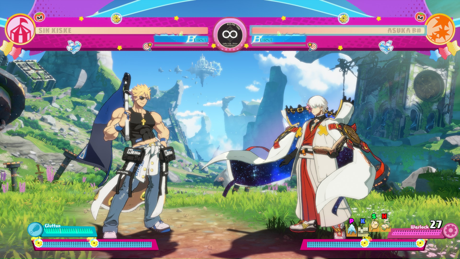 KIRBY STAR ALLIES HUD Mod for GUILTY GEAR -STRIVE- | GGST Mods