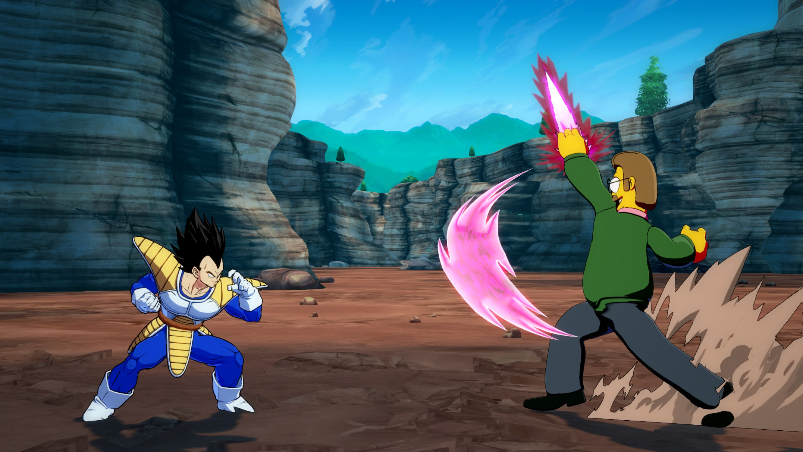 Ned Flanders Mod for Dragon Ball FighterZ | DB:FZ Mods