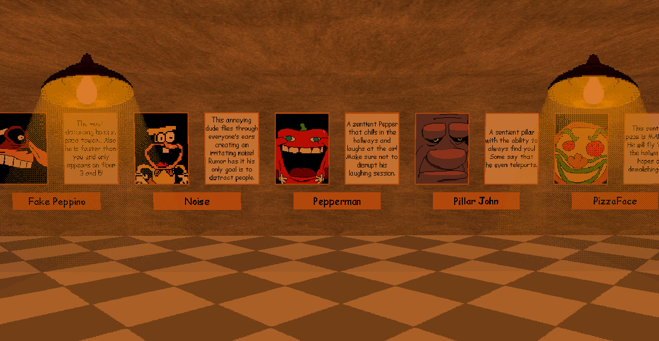 Pizza Tower Nextbots Pack! (Update!) Mod for Baldi's Basics | Baldi Mods