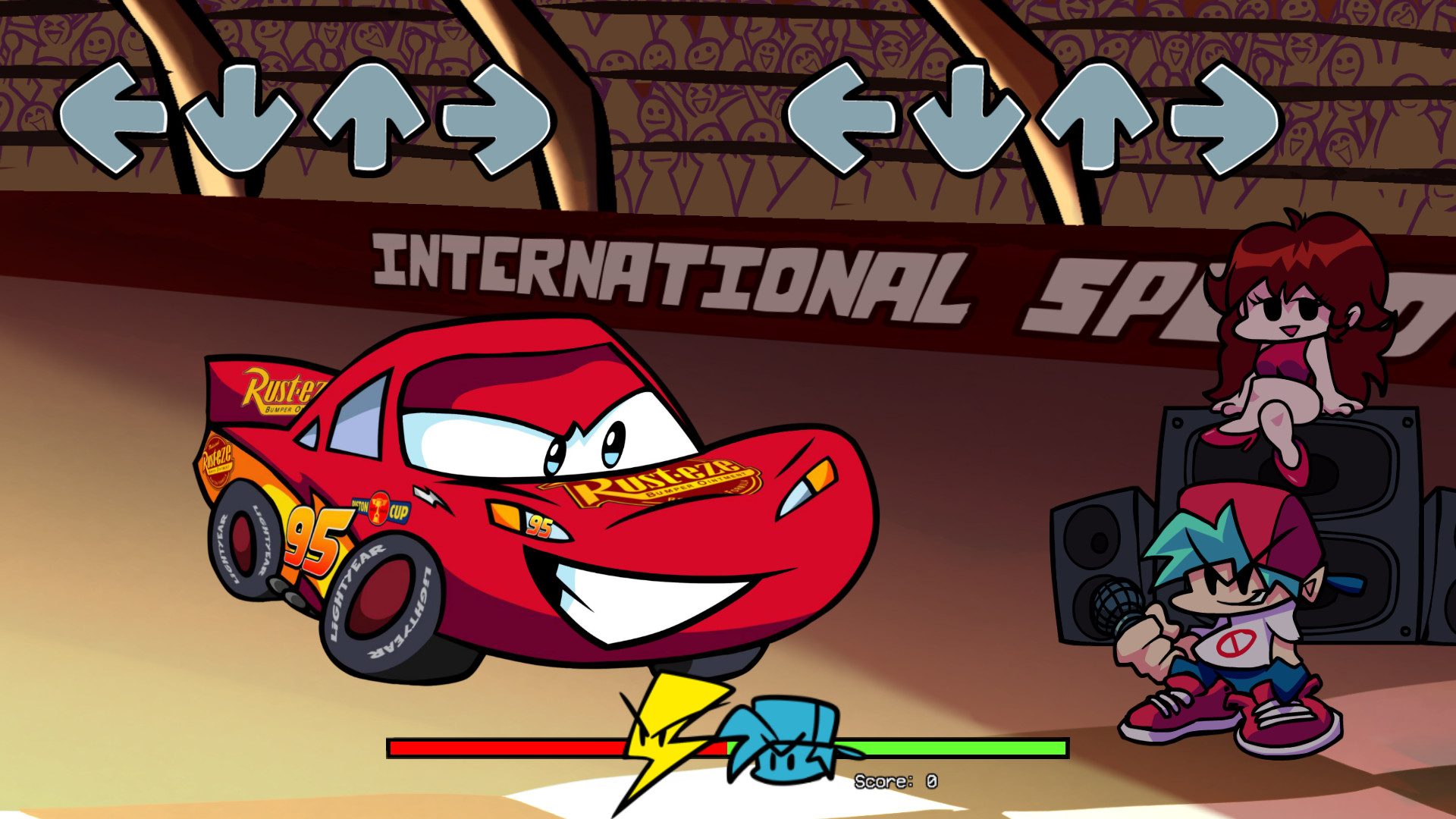 Vs. Lightning McQueen: Returned Mod for Friday Night Funkin' | FNF Mods