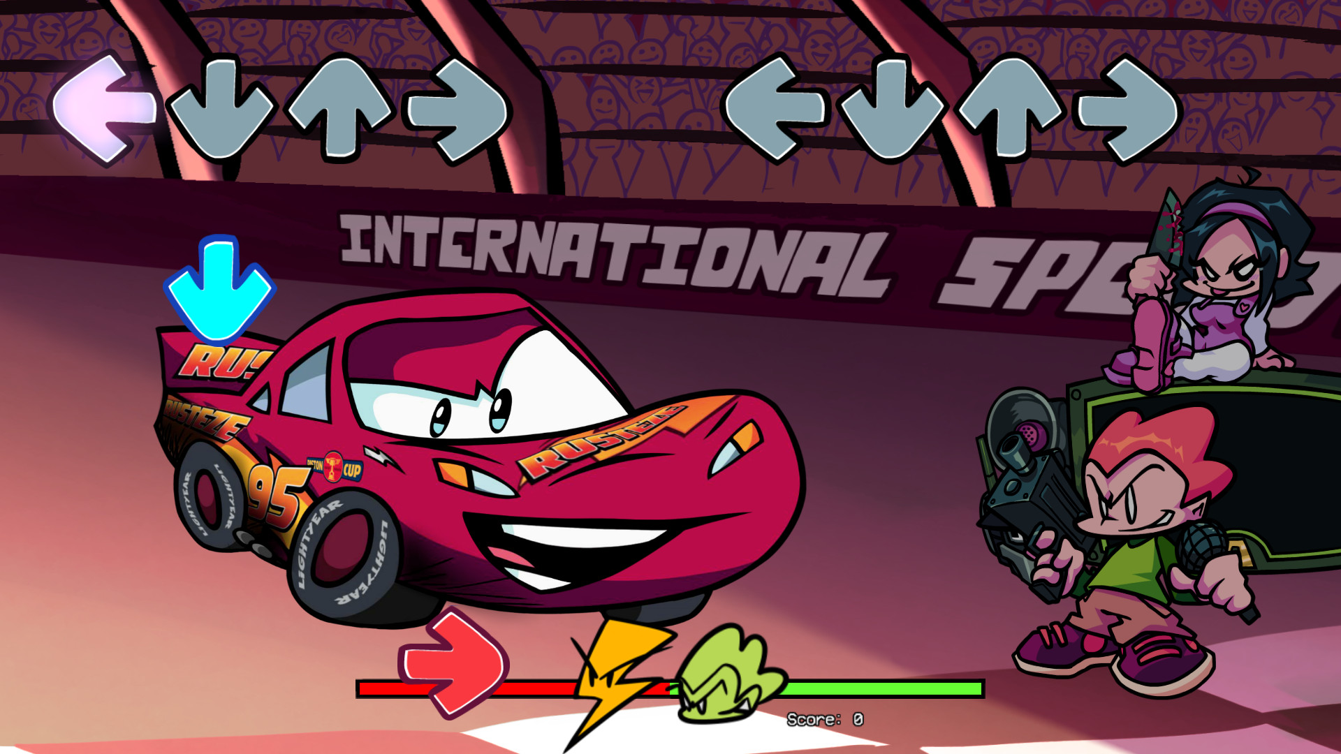 Vs. Lightning McQueen: Returned Mod for Friday Night Funkin' | FNF Mods