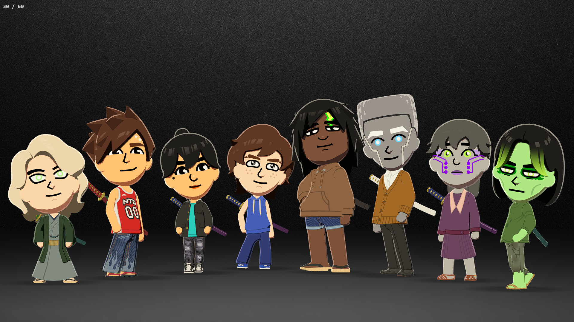 Lego Ninjago Mii Collection Mod for Tomodachi Life: Living The Dream ...