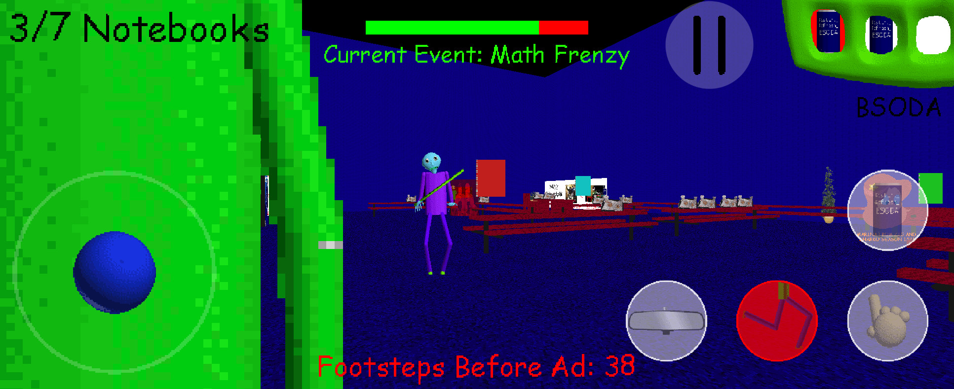 [SENSITIVE CONTENT] The Math Is Leaking Mod for Baldi's Basics | Baldi Mods