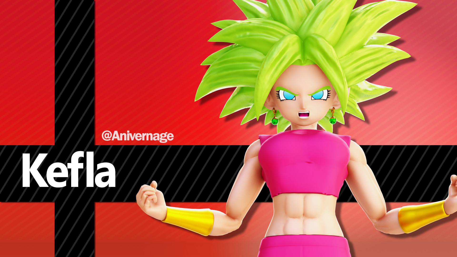 Kefla (SS1, SS2 & SS3) Mod for Super Smash Bros. Ultimate | SSBU Mods