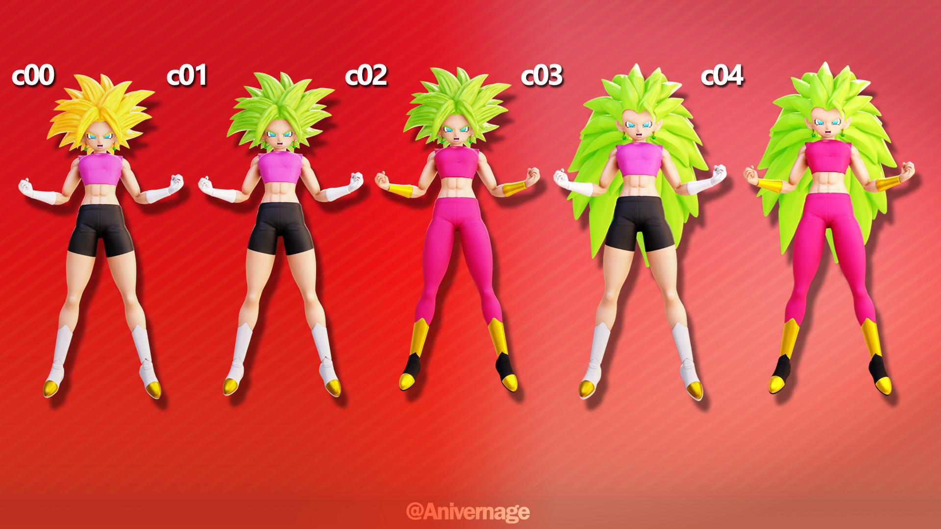 Kefla (SS1, SS2 & SS3) Mod for Super Smash Bros. Ultimate | SSBU Mods