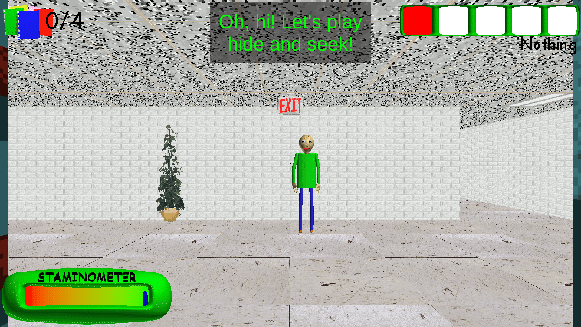(0.5.X Above)BB+ Echo Mode Mod for Baldi's Basics | Baldi Mods