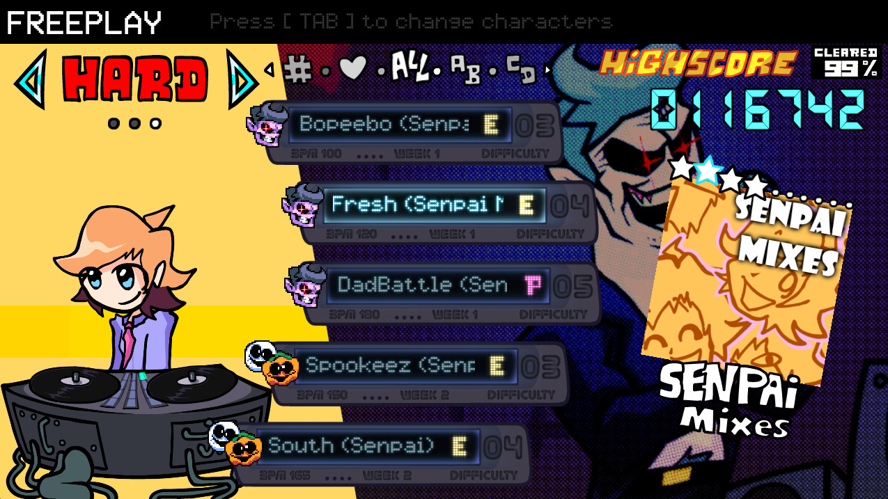 PLAYABLE SENPAI Mod for Friday Night Funkin' | FNF Mods