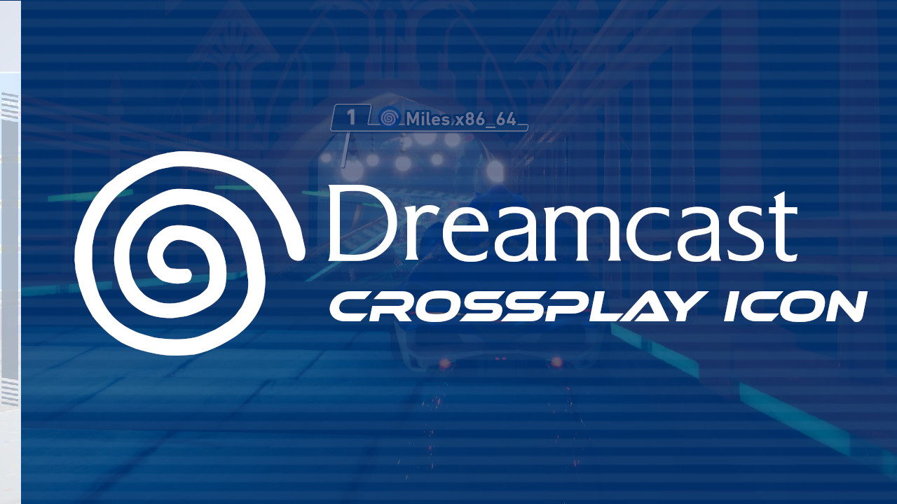 Dreamcast Crossplay Icon Mod for Sonic Racing: CrossWorlds | SR:CW Mods