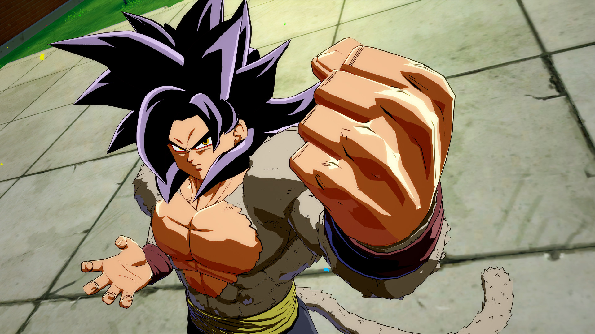 SSJ4 GT Goku over Daima Goku Mod for Dragon Ball FighterZ | DB:FZ Mods