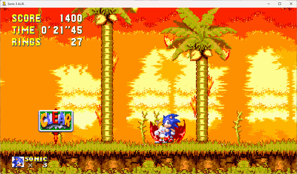 S3 Styled Knux Chaotix Signpost Mod for Sonic 3 A.I.R. | S3AIR Mods