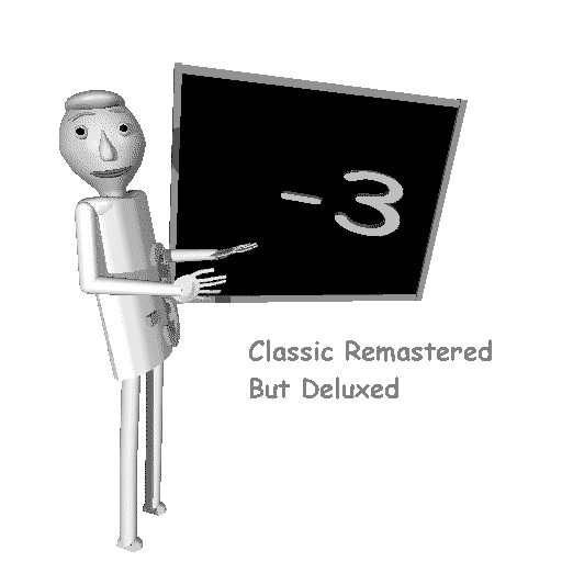 MINUS THREE In Classic Remastered Mod for Baldi's Basics | Baldi Mods