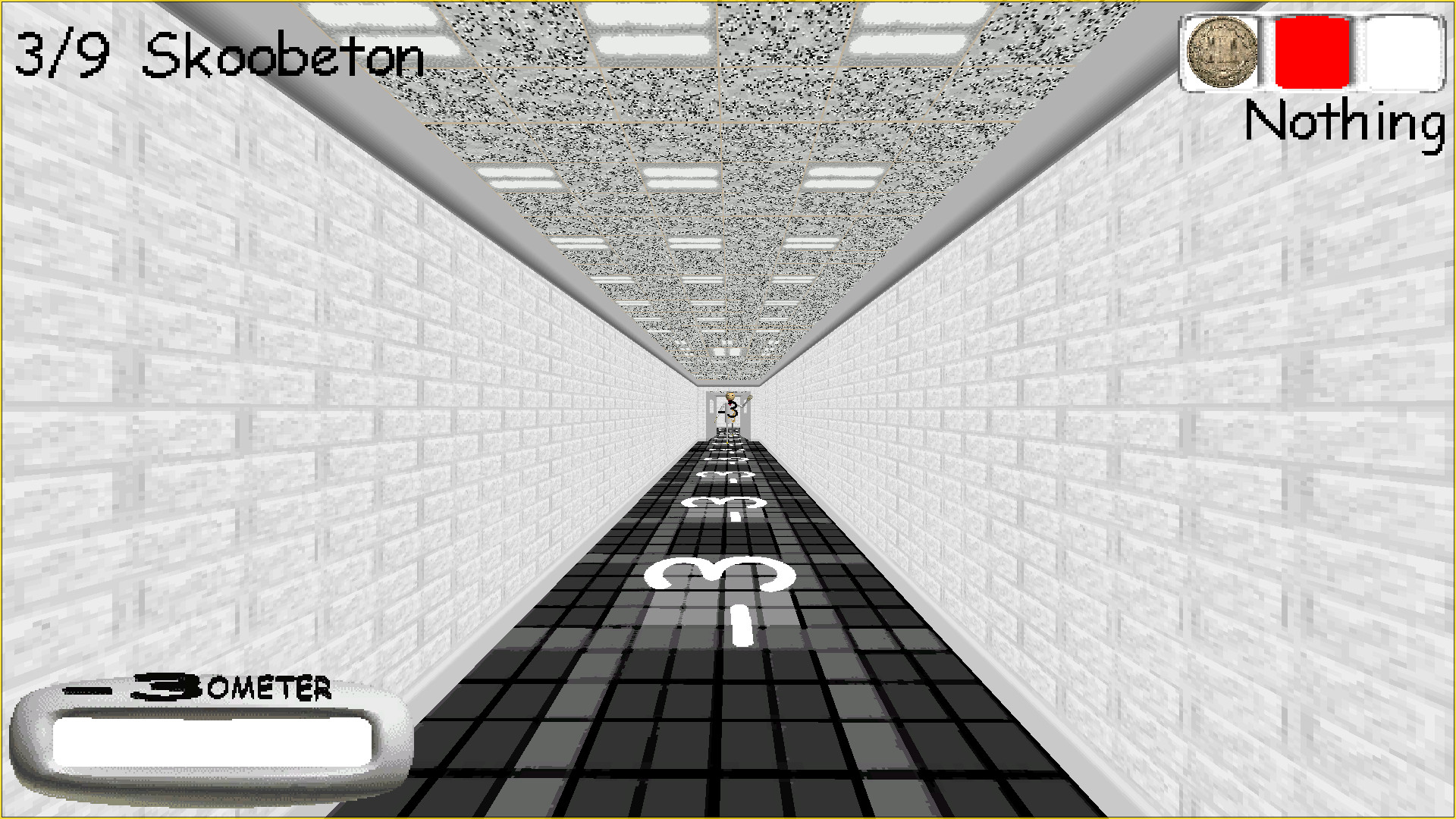 MINUS THREE In Classic Remastered Mod for Baldi's Basics | Baldi Mods