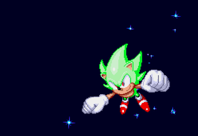 Hyper Sonic In TT16Bit (Final Update) Mod for Sonic Triple Trouble 16 ...