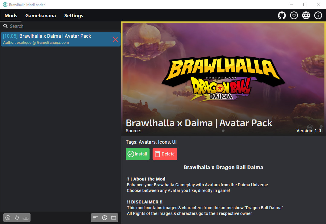 Brawlhalla x Dragon Ball Daima Mod for Brawlhalla | BHalla Mods
