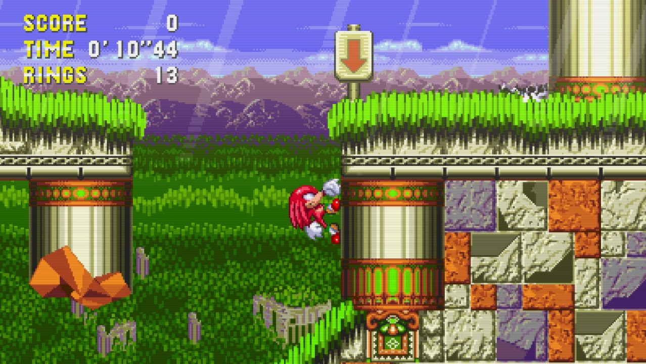 Knux Climb Animations Fixed (Prototype Update) Mod for Sonic 3 A.I.R ...