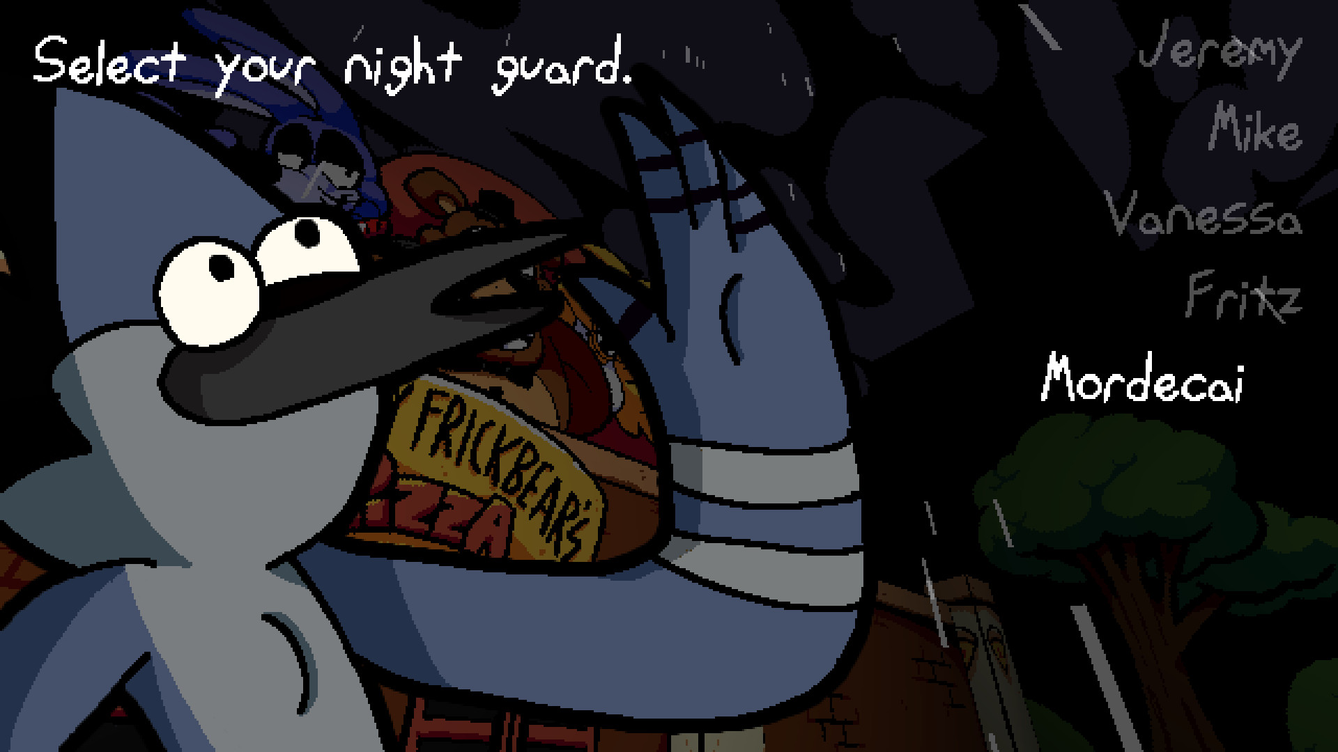 MORDECAI FROM REGULAR SHOW (full game)) Mod for Five Nights at ...