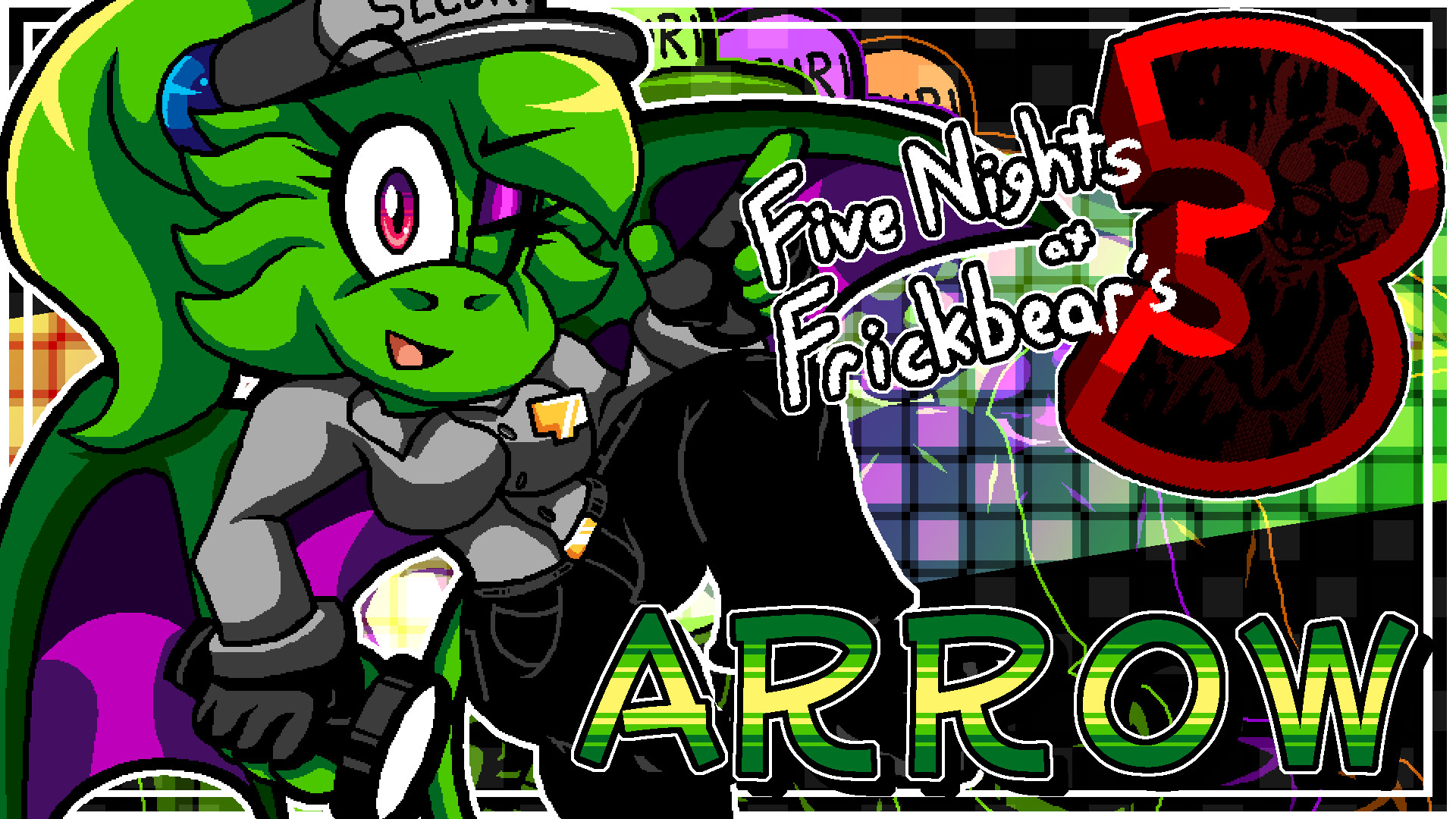 Arrow Nightgaurd Mod Mod for Five Nights at Frickbear's 3 | FB3 Mods