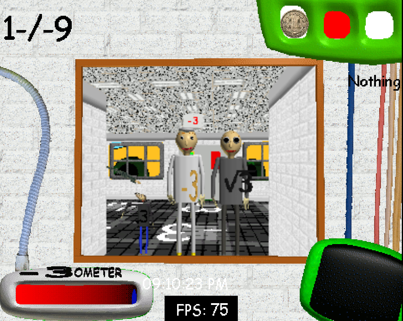 MINUS THREE In Classic Remastered Mod for Baldi's Basics | Baldi Mods